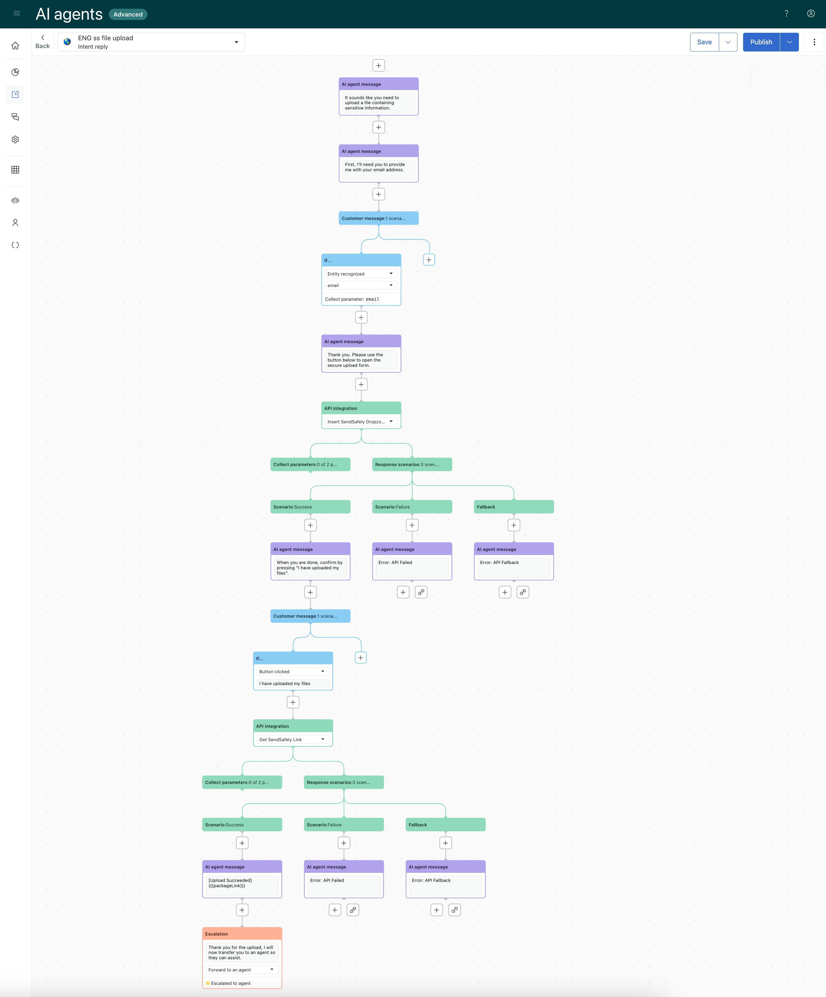 Dropzone for Zendesk Messaging + AI agents: Ultimate AI (Zendesk AI ...